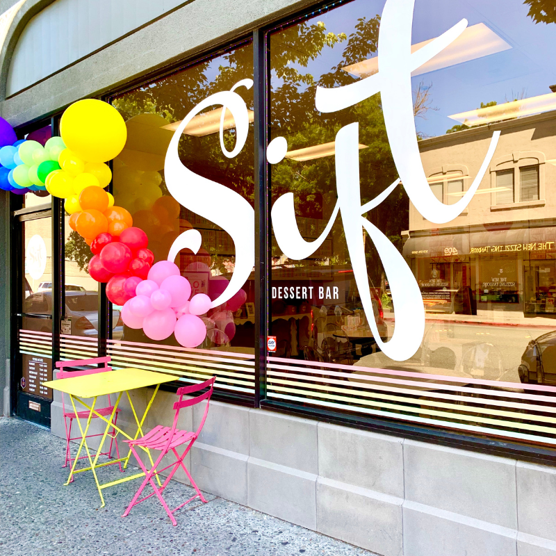 Bay Area and Wine Country Locations · Sift Dessert Bar